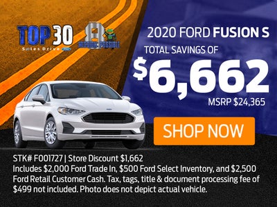 Our Sales Event Specials | Preston Ford